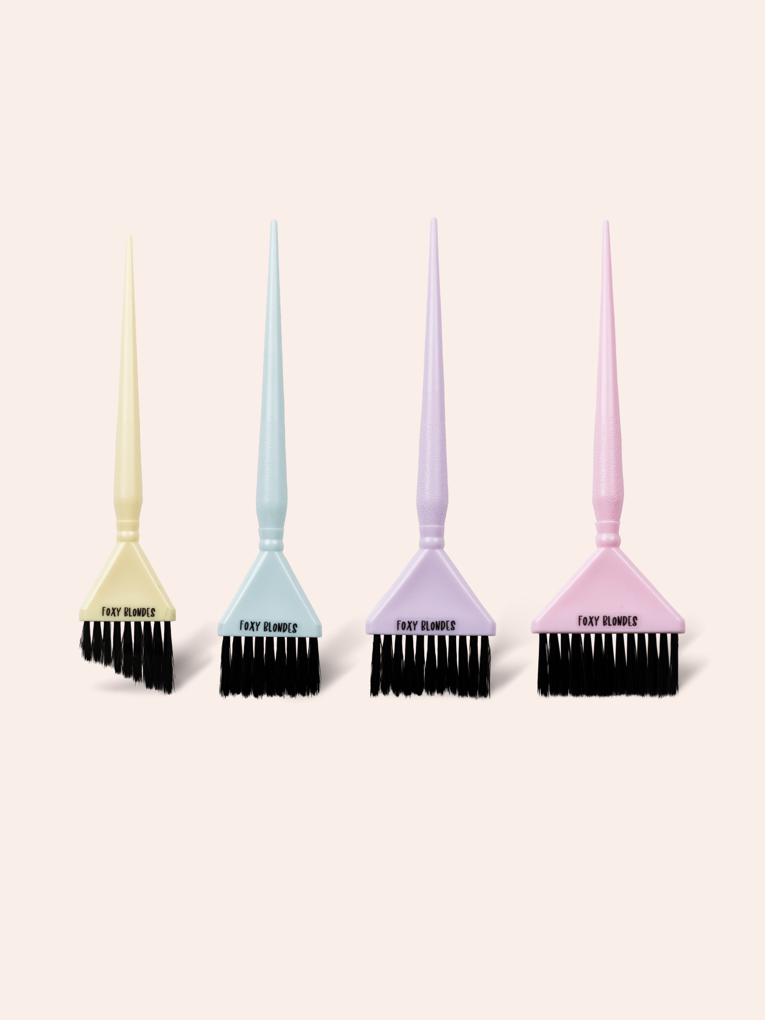 Tint Brushes Bundle | Four Sizes | Foxy Blondes